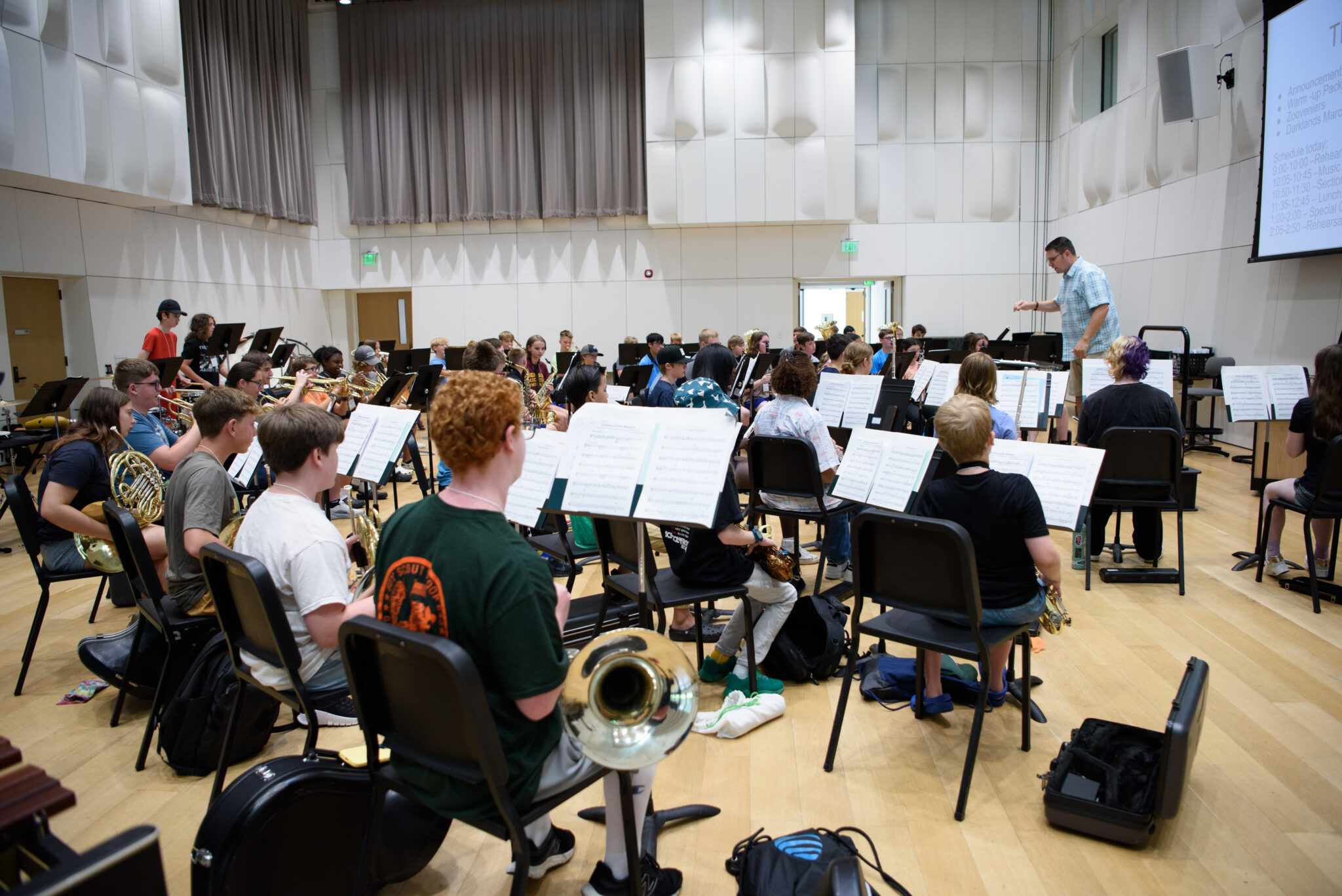 Middle School Band Camp | MSU Community Music Schools - East Lansing